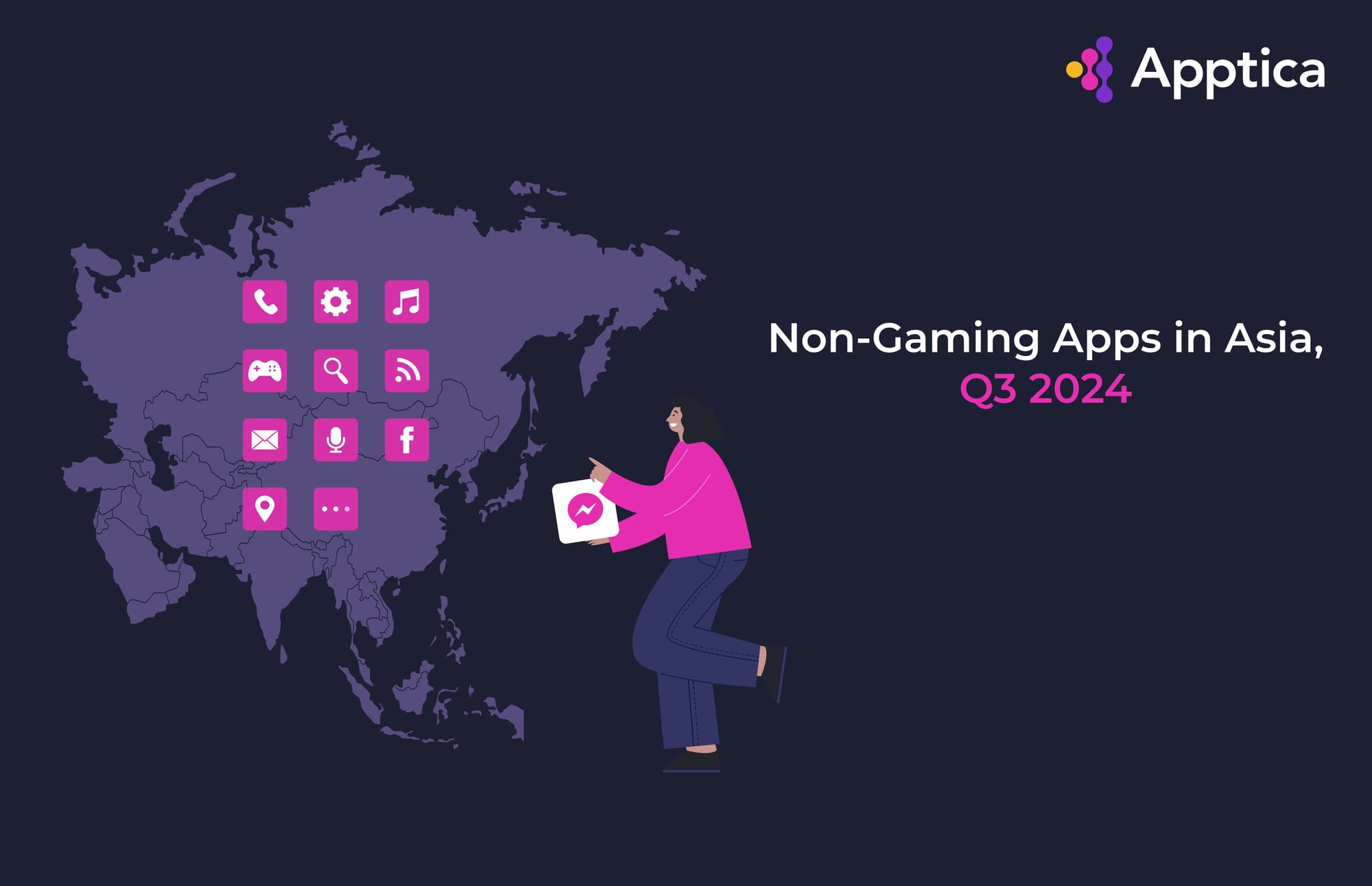 State of non-gaming apps market in Asia, Q3 2024
